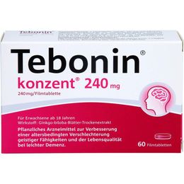 Tebonin konzent 240 mg Filmtabletten 60 St