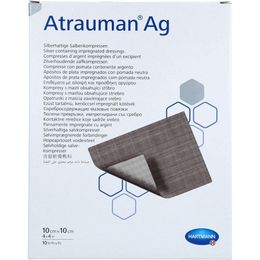 Atrauman Ag 10x10 cm steril Kompressen 10 St