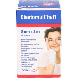 BSN Elastomull haft 8 cmx4 m Fixierbinde 1 St