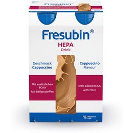 Fresenius Fresubin Hepa Drink Cappuccino Trinkflasche 4X200 ml
