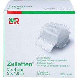 EurimPharm Arzneimittel Zelletten Tupfer 4x5 cm unsteril Rolle 300 St