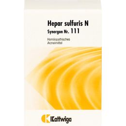Kattwiga Synergon Komplex 111 Hepar sulfuris N Tabletten 200 St