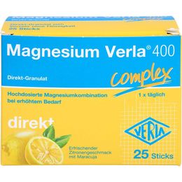 Verla-Pharm Arzneimittel GmbH & Co. KG Magnesium Verla 400 Zitrone Direkt-Granulat 25 St