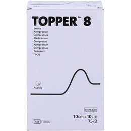Topper 8 Kompr.10x10 cm steril 75X2 St