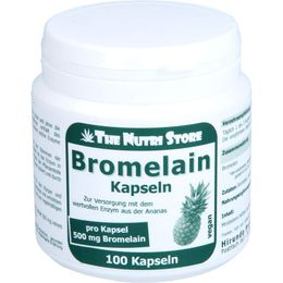 Hirundo Bromelain 500 mg vegetarische Kapseln 100 St