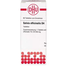 DHU-Arzneimittel Salvia Officinalis D 4 Tabletten 80 St