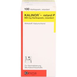 Kalinor retard P 600 mg Hartkapseln 100 St