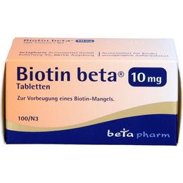 betapharm Biotin Beta 10 mg Tabletten 100 St