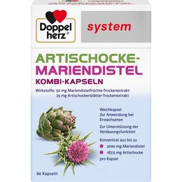 Queisser Doppelherz Artischocke-Mariendistel system Weichk. 60 St