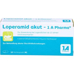 Loperamid akut-1A Pharma Hartkapseln 10 St