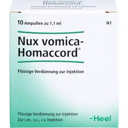 Heel Nux Vomica Homaccord Ampullen 10 St