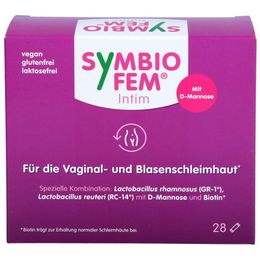 Symbiofem Intim Milchs&auml;urebakterien mit D-Mannose 28 St