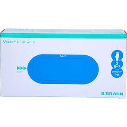 B.Braun Vasco Nitril white Untersuchungshandschuhe S 100 St