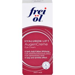 frei Apotheken Kosmetik Frei Öl Anti-Age Hyaluron Lift AugenCreme 15 ml