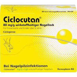 Ciclocutan 80 mg/g wirkstoffhaltiger Nagellack 6 g