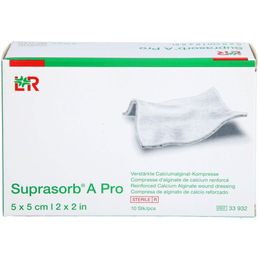 B2B Medical Suprasorb A Pro Calciumalginat Kompr.5x5 cm 10 St