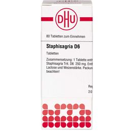 DHU-Arzneimittel Staphisagria D 6 Tabletten 80 St