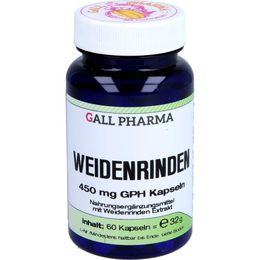 Hecht-Pharma Weidenrinden 450 mg Gph Kapseln 60 St