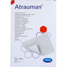 B2B Medical Atrauman 7,5x10 cm steril Kompressen 10 St