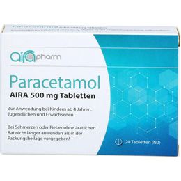 Paracetamol Aira 500 mg Tabletten 20 St
