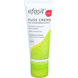 Efasit Fu&szlig; Creme mit Schwammaufsatz 75 ml