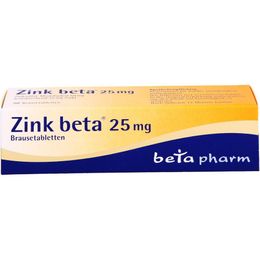 betapharm Zink Beta 25 Brausetabletten 100 St