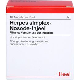 Heel Herpes Simplex Nosode Injeel Ampullen 10 St