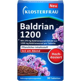 MCM KLOSTERFRAU Vertr. GmbH Klosterfrau Baldrian 1200 Tabletten 30 St