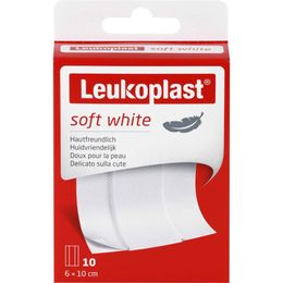 BSN Leukoplast soft white Pflaster 6x10 cm 10 St