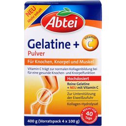 Abtei Gelatine Plus Vitamin C Pulver 400 g