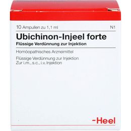 Heel Ubichinon Injeel forte Ampullen 10 St