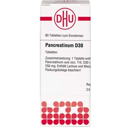 DHU-Arzneimittel Pancreatinum suis D 30 Tabletten 80 St