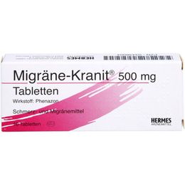 HERMES Arzneimittel Migr&auml;ne Kranit 500 mg Tabletten 10 St