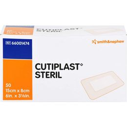 ToRa Pharma Cutiplast steril Wundverband 8x15 cm 50 St