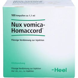 Heel Nux Vomica Homaccord Ampullen 100 St