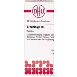DHU-Arzneimittel Cimicifuga D 6 Tabletten 80 St