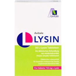 Avitale L-LYSIN 750 mg Tabletten 30 St