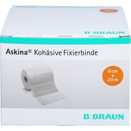 B.Braun Askina Fixierbinde koh&auml;siv 6 cmx20 m 1 St