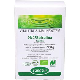 Biospirulina Mikroalgen 400 mg Tabletten Nachf. 750 St