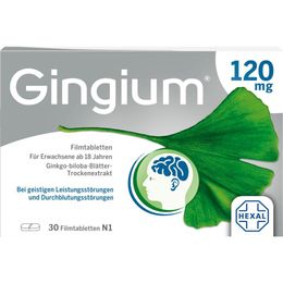 HEXAL&reg; Gingium 120 mg Filmtabletten 30 St