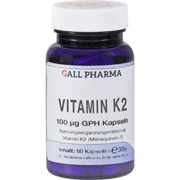 Hecht-Pharma Vitamin K2 100 &mu;g Gph Kapseln 60 St