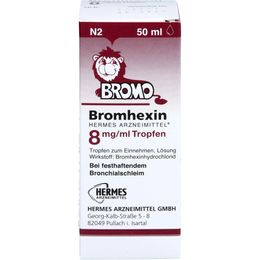 Bromhexin HERMES Arzneimittel 8 mg/ml Tropfen 50 ml