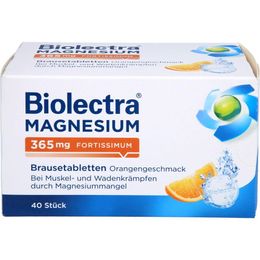 HERMES Arzneimittel Biolectra Magnesium 365 mg fortissimum Orange 40 St