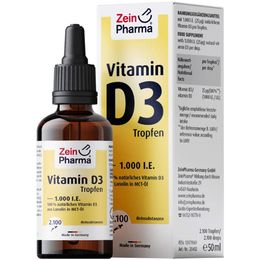 Vitamin D3 Tropfen 1.000 I.E. 2100 Tro.ZeinPharma 50 ml