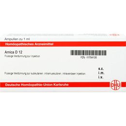 DHU-Arzneimittel Arnica D 12 Ampullen 8X1 ml