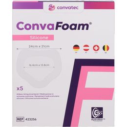 Convafoam Silicone Verband Sakral 21x24 cm 5 St