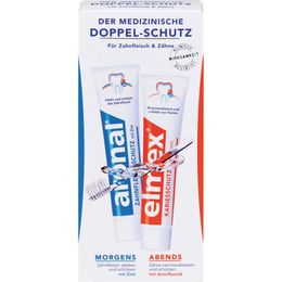 CP GABA ARONAL/ELMEX Doppelschutz Zahnpasta 2X75 ml