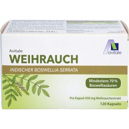 Avitale Weihrauch 450 mg Boswellia Serrata Kapseln 120 St