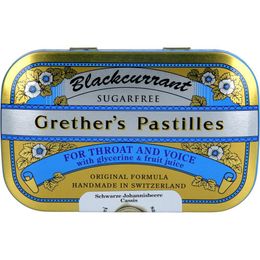 HAGER PHARMA Grethers Blackcurrant Silber zf.Past.Dose 60 g