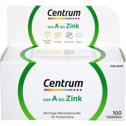 Centrum A-Zink Tabletten 100 St